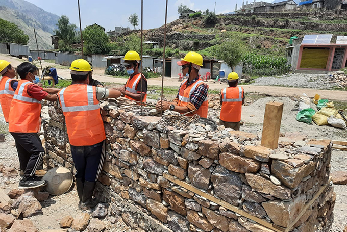 Enhancing mason skills – United Mission to Nepal