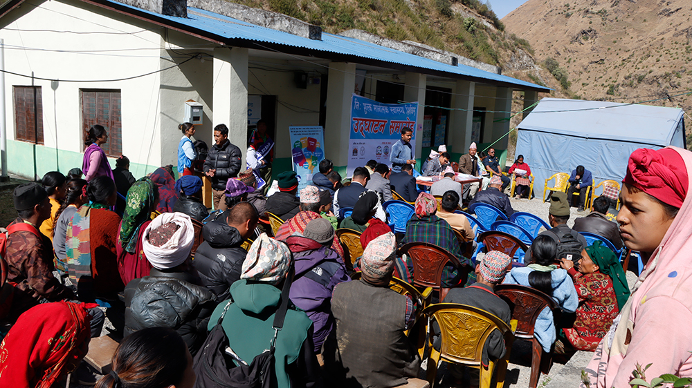 First mental health camp in Rukum East – United Mission to Nepal